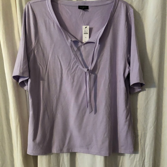 Talbots | Tops | Nwt Talbots Jersey Knit Top Lavender | Poshmark